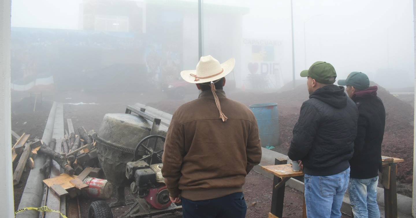 La construcción de la Unidad Médica de Capacuaro continúa avanzando ...